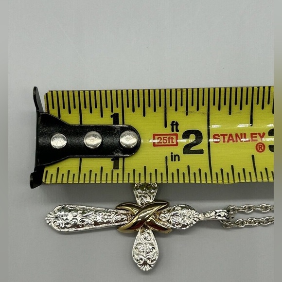 Premier Designs | Jewelry | Vintage Premiere Designs Silver Tone Cross ...